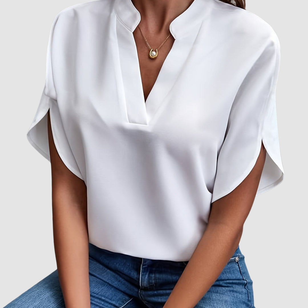Elain™ Draped Blouse – Grayson & Porter